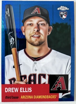 Drew Ellis 2002 Topps Chrome Platinum Blue #432 | eBay