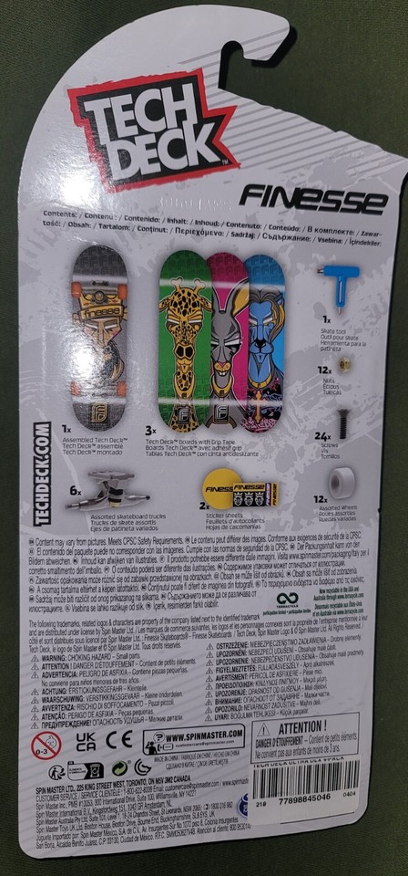 🛹🔴TECH DECK ULTRA DLX 4 Pack | FINESSE -LION KING | 2023 Brand New ...