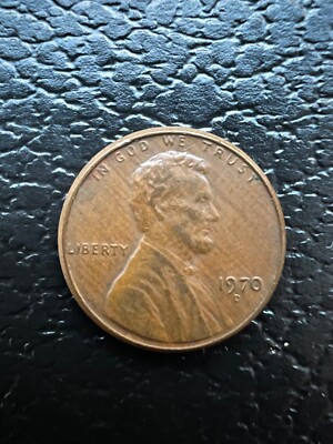 RARE 1970 D Lincoln Penny Cent - Floating Roof- Error Coin | eBay