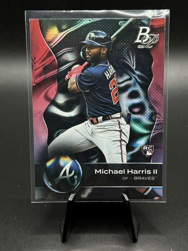 Michael Harris II 2023 Bowman Platinum Rookie Card RC #92 Atlanta ...
