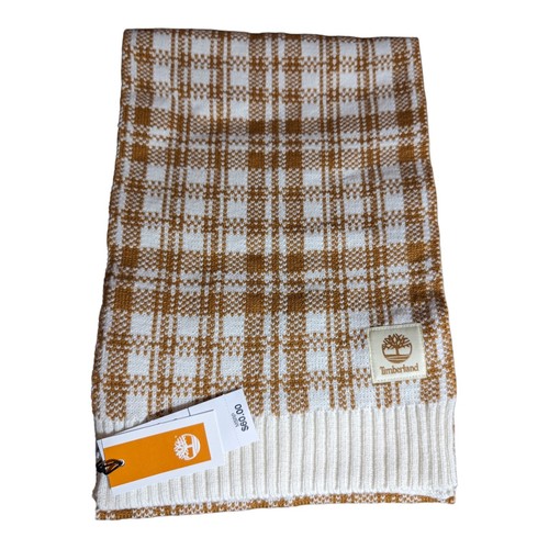 Timberland Scarf Buffalo Plaid Beige Off-White FabFitFun Fall 2023 NEW ...