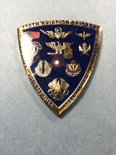 US Army Challenge Coin - 110th Aviation Brigade | eBay
