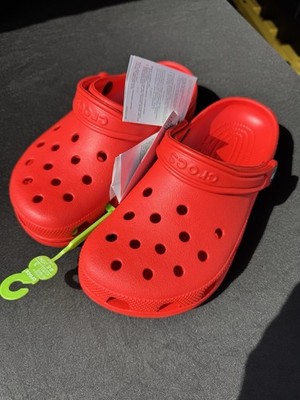 ️ Crocs classic clog Red 4m/6w With Tags 🏷️ Fast Shipping Unisex | eBay