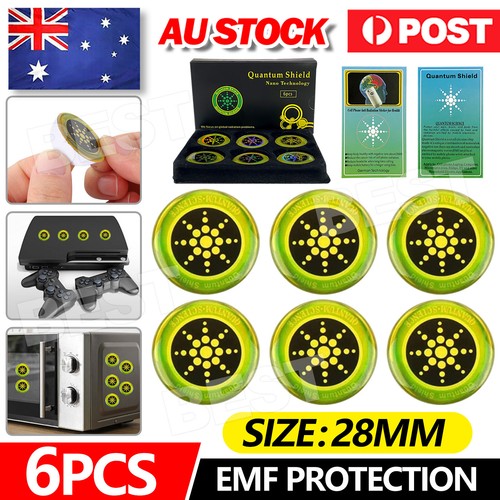 Quantum Shield Phone Stickers Anti Radiation EMF Protection Neutraliser ...