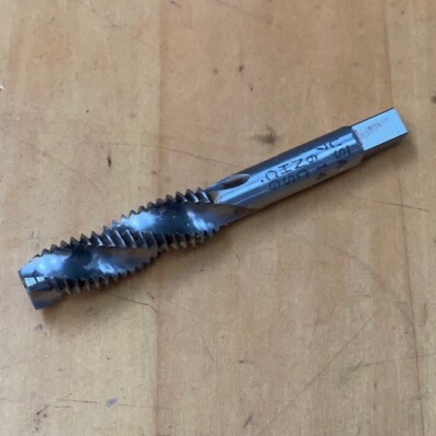 7/16-14 Spiral Plug Tap, 3 Flute, HSS, Morse Cutting Tools, Made is USA ...