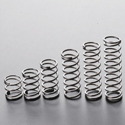 10pcs Wire Dia 2mm Compression Spring Pressure Spring OD 10-25mm Length ...