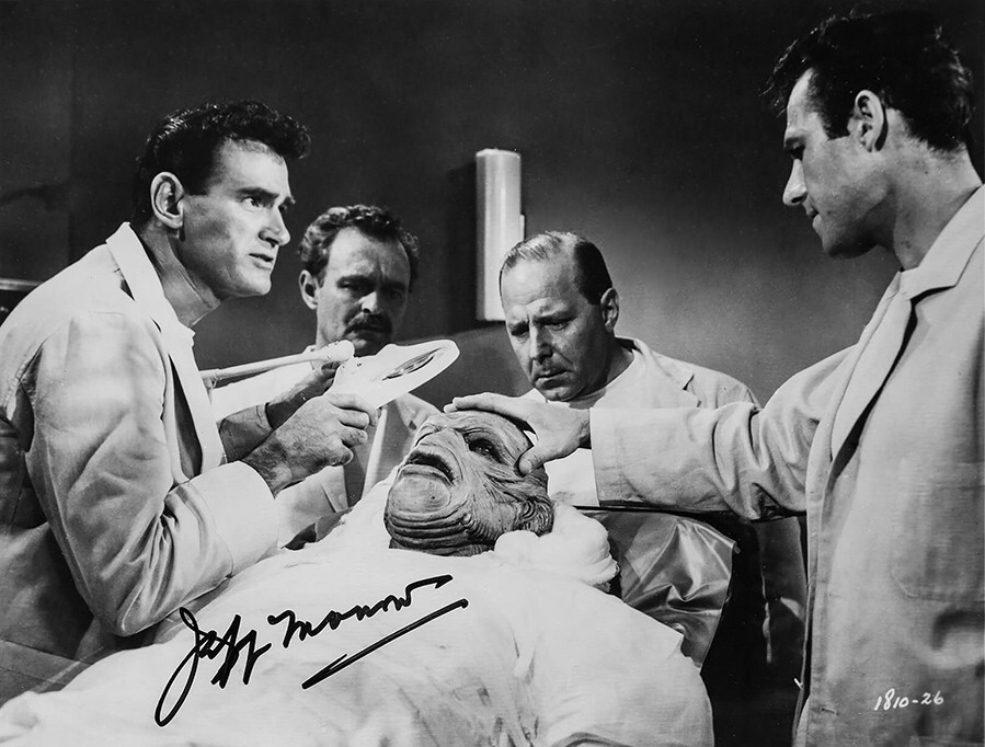 Jeff Morrow - The Creature Walks Among Us (1956) - Signed | eBay