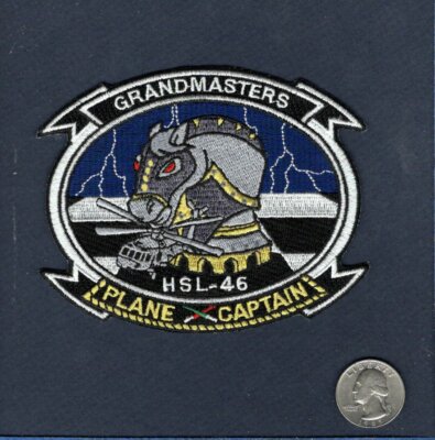 HSL-46 GRANDMASTERS PC PLANE CAPTAIN US Navy Helicopter Squadron Crew ...