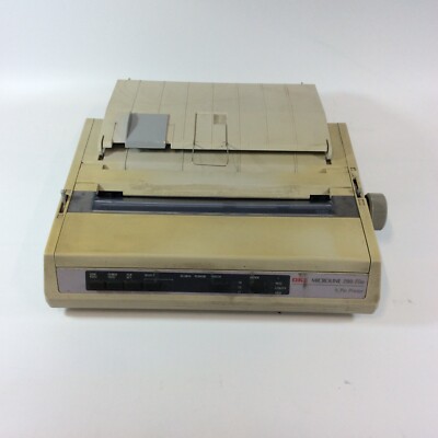 OKI Microline 280 Elite 9 Pin Printer D22300B(Basic Tested) | eBay UK