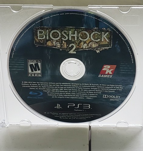 BioShock 2 Ps3 Sony PlayStation 3 Disc Only Tested Used | eBay