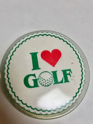 Vintage I Love Golf Paper Coasters Gift Christmas Set of 35 New in ...