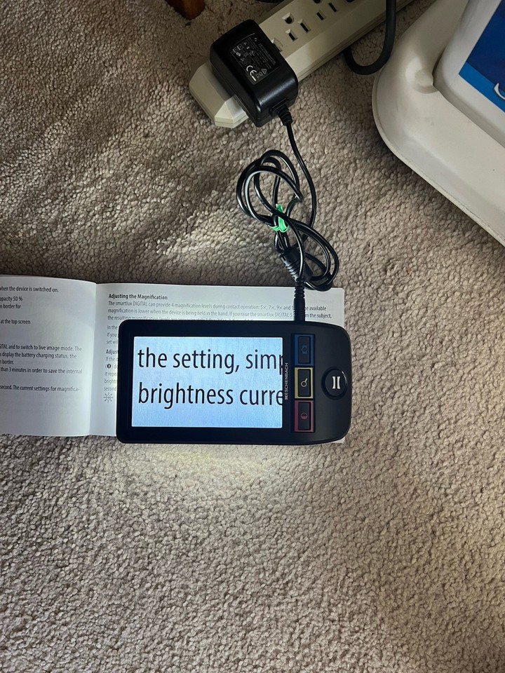 Eschenbach SmartLux Digital Video Magnifier -5-In. LCD -low vision ...