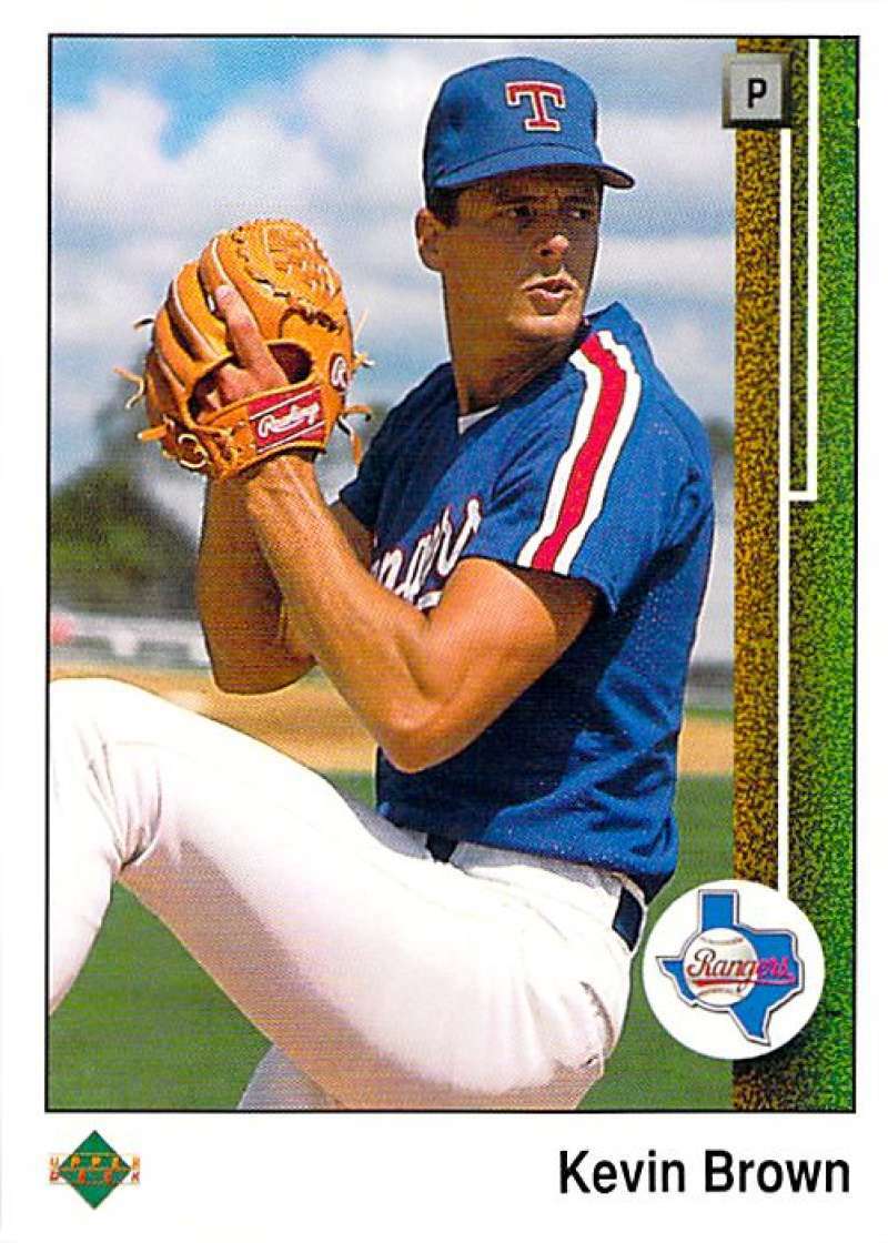 1989 Upper Deck #752 Kevin Brown Rangers (High Series Set) NM-MT | eBay