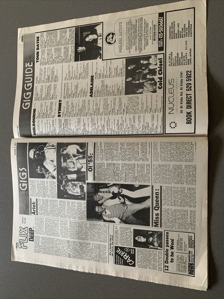 Ariel, Boz Scaggs, Ol’ 55, Little River Band, Split Enz - Juke Magazine ...