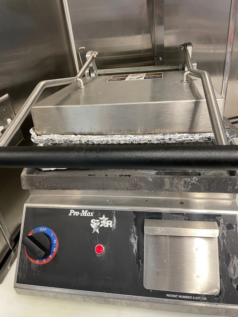 Star Pro-max CG14 Commercial Grooved Sandwich Grill Panini Press for ...