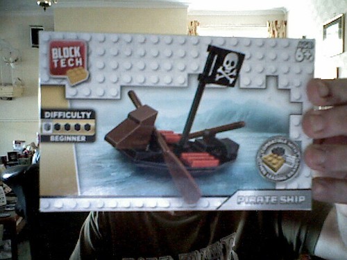 BLOCK TECH PIRATE SHIP BIRTHDAY SUMMER HOLIDAY KIDS BUILD FREE UK POST ...