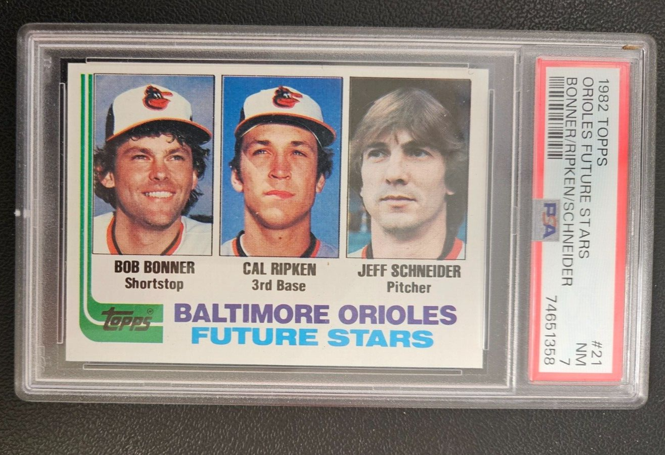 1982 Topps Cal Ripken Rookie Card #21 - Graded NM-7 by PSA | eBay