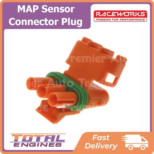 Raceworks MAP Sensor Connector Plug fits HSV Commodore VN 3.8L V6 LG2 ...