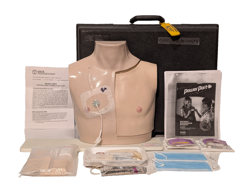 Vata Chester Chest 400P Anatomical Healthcare Model Port Training ...