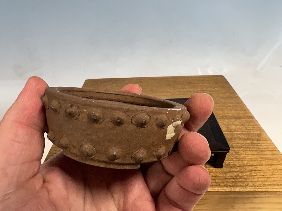 Shohin Size Drum Style Handmade Bonsai Tree Pot By Syuzan 3 1/4” | eBay