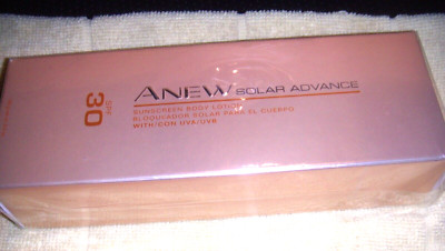 ANEW SEALED Solar Advance SPF 30 SUNSCREEN BODY LOTION 5 oz. AVON | eBay