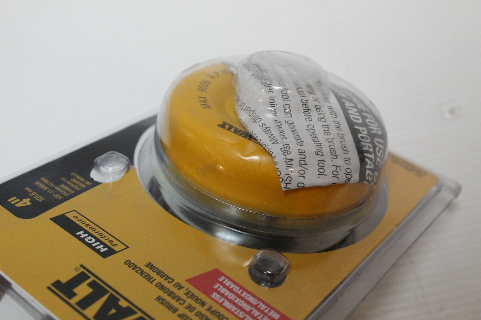 Dewalt DW4916 Carbon Knot Cup Brush 4" 5/8"-11 Arbor Max 9000 R.P.M. | eBay