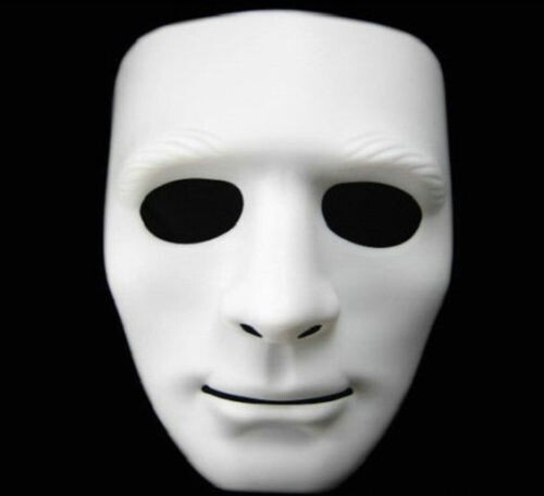 Blank White Masks