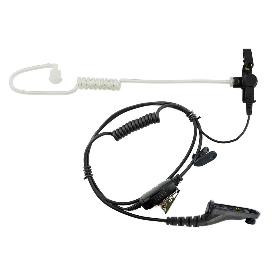 Acoustic Tube PTT Earpiece for Motorola Radios NNTN8459, XPR7550e ...