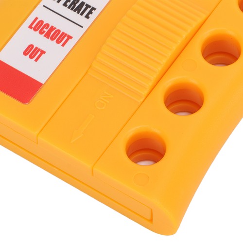 Lockout Lock Tag Out Hasp Kit 4‑Hole Nylon Insulated Universal Safety ...