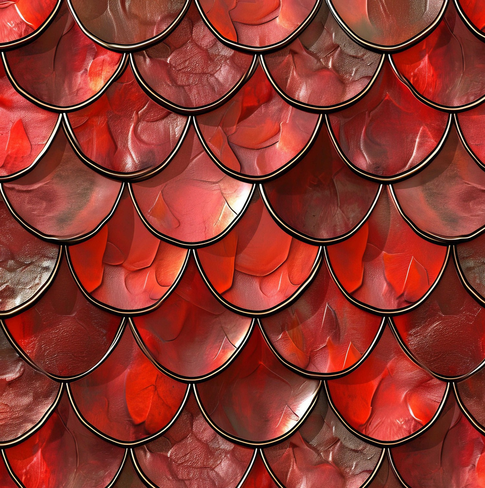 Dragon Scales Fabric - 3 Medieval Designs! Metres/Fat/Long/Quarters ...