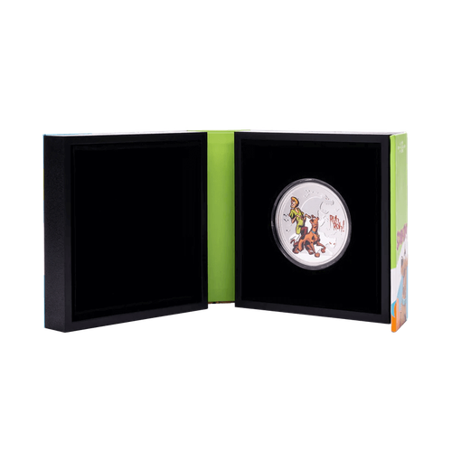 2024 Niue Warner Bros Scooby Doo Ruh Roo 1 oz Silver Colorized Proof ...