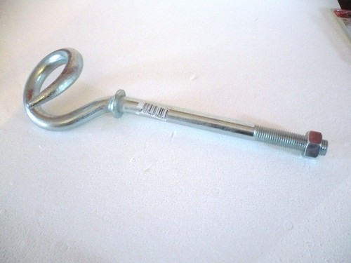 Crochet queue de cochon 16 x 320 mm crochet gymnase 110 mm au collet ...