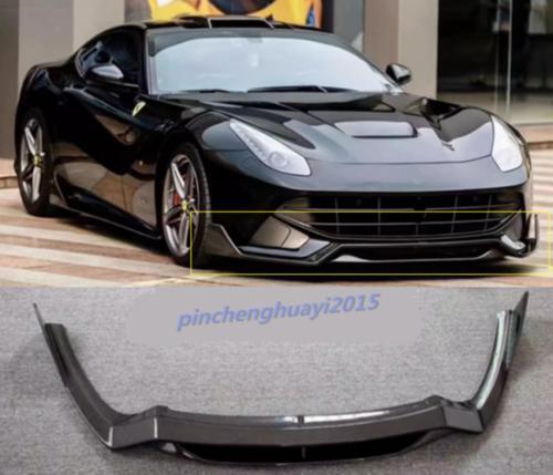 Real Carbon Fiber Front Bumper Lip Splitter For Ferrari F12 Berlinetta ...