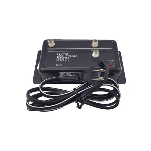 10 dB, 24 dB, 25 dB or 36 dB Distribution Amplifier UHF/VHF/FM Signal ...