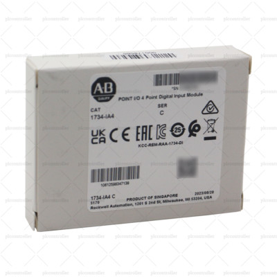 2023 New Allen Bradley 1734-IA4 POINT I/O 4 Point Digital Input Module ...