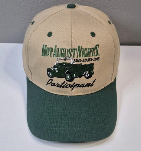 2005 Hot August Nights Participant Snapback Hat Cap Hot Rod Car Show ...