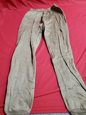 USGI Polypro Cold Weather Drawers Pants ECWCS Thermal Army Brown Medium ...