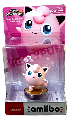 Nintendo amiibo Super Smash Bros. - Jigglypuff (Pummeluff) No. 37 - Neu ...