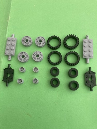 LEGO WHEELS & TYRES (20 PIECES) | eBay