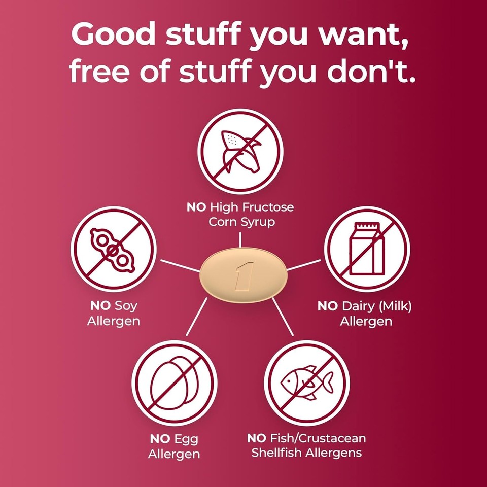 One A Day Proactive 65 Plus Multivitamins Supplement 150 Tablets Men ...