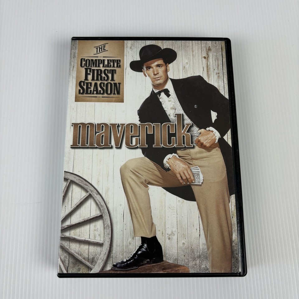 Maverick Season 1 DVD Complete First Season R1 NTSC Free Tracked ...