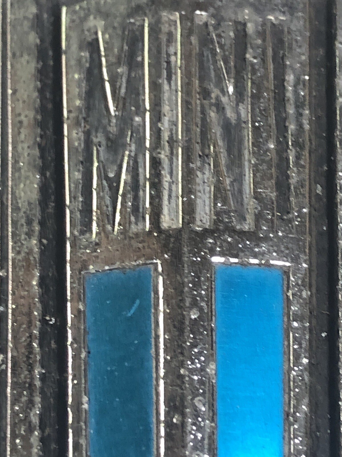 CLASSIC MINI CLUBMAN GRILLE BADGE | eBay UK