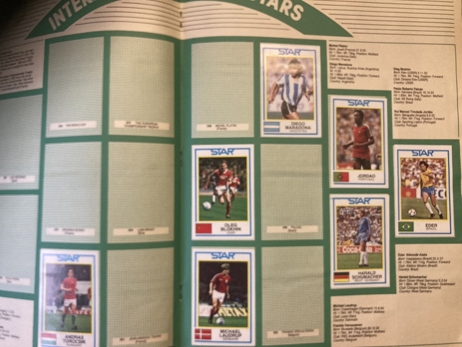Panini 1985 1987 Football Albums | eBay UK