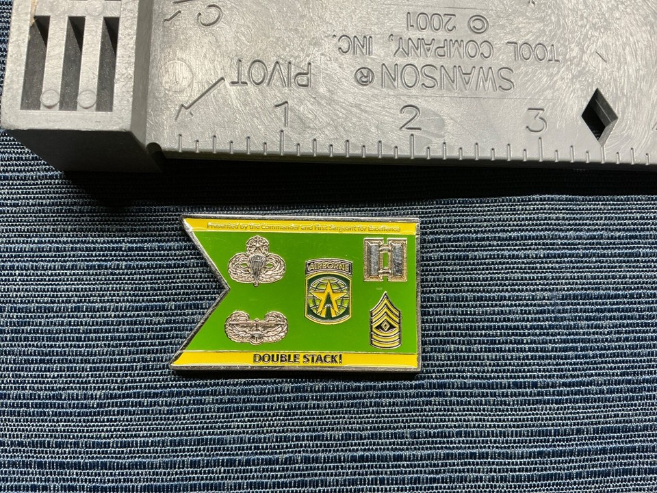 Challenge Coin, U.S. Army, 108th Military Police, Airborne/Assault | eBay