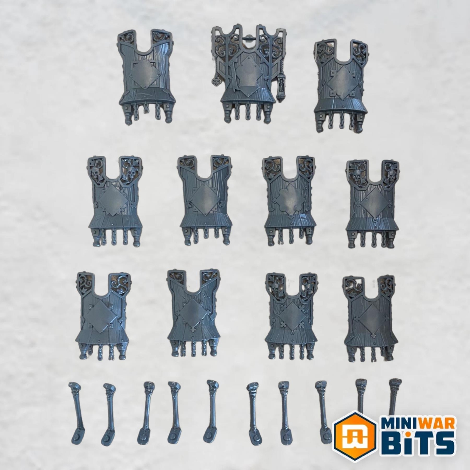 Freeguild Fusiliers Pavis Shield Bits - Warhammer AoS Cities of Sigmar ...