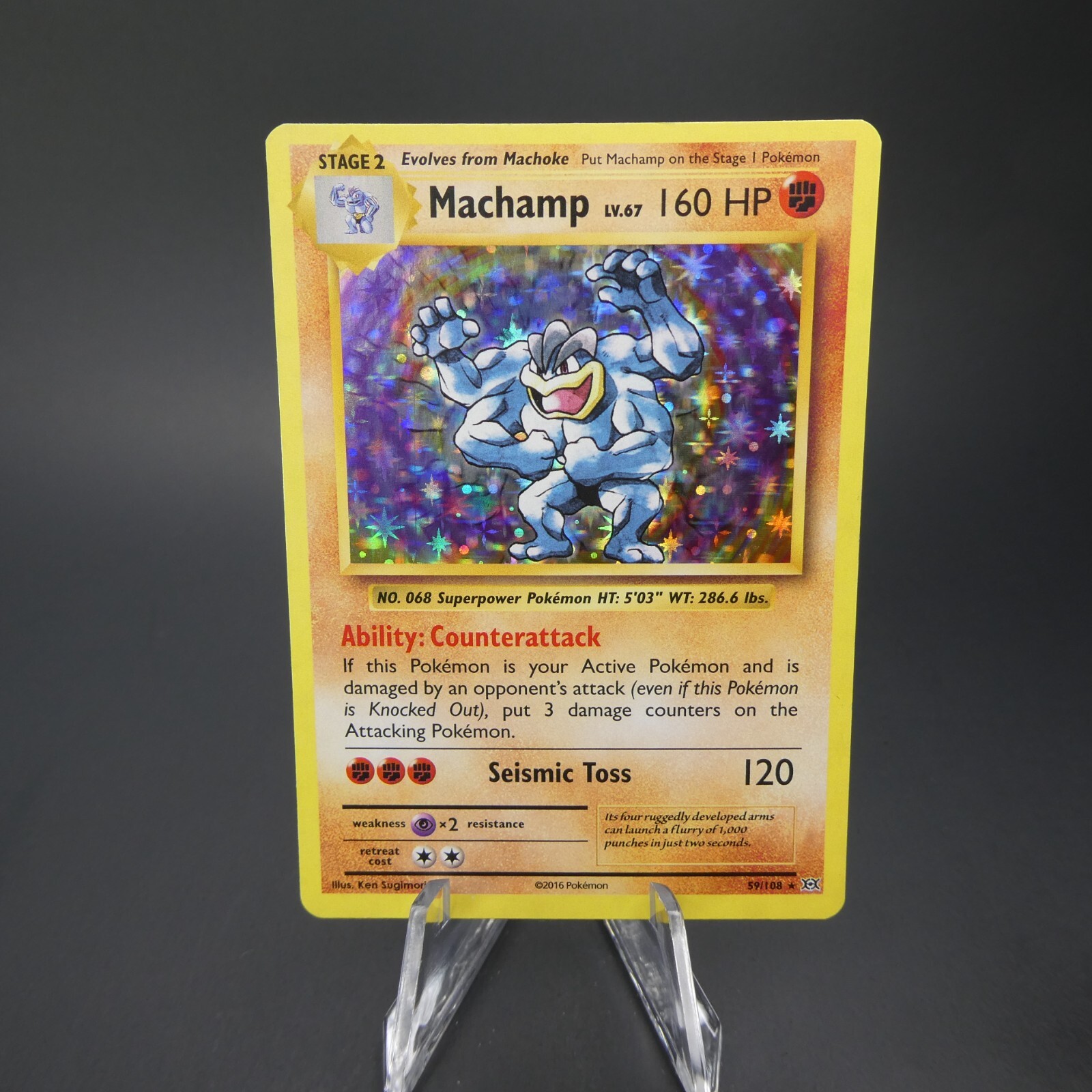 Machamp XY Evolutions 59/108 Holo Holo Rare Pokémon TCG - LP | eBay