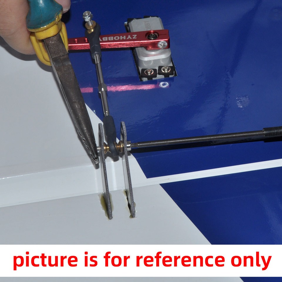 1Set Ball Joint Link Rod Servo Push Rod Connector Steering Arms Rudder ...