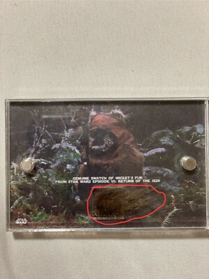 Star Wars prop screen used! Ewok FUR! (COA). Open Offers! Auto by ...