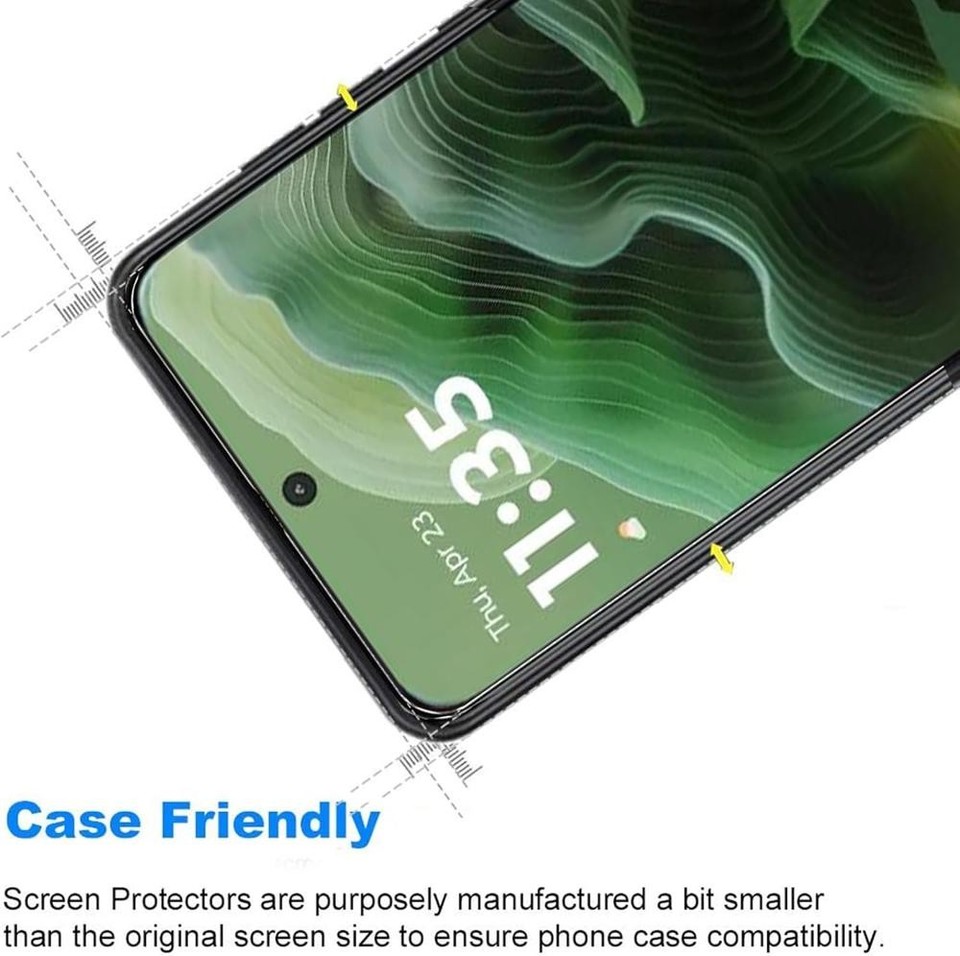 [4 Pack] Screen Protector for Moto G35 5G, [Scratch Resistant] [Case ...