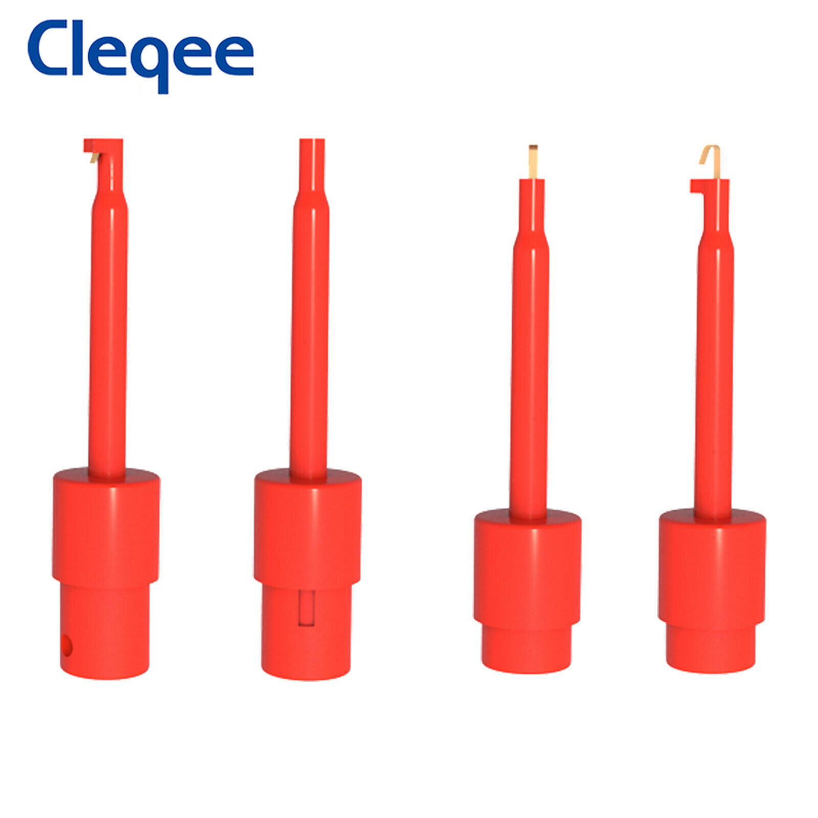 4mm Banana Plug to Mini Grabber Test Hook Clip Test Lead Cable for ...